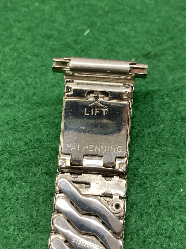 Vintage Men's Wrist Watch Band with Calendar! | eBay