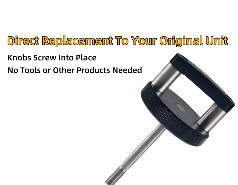 DEWHEL Black Quick Removal Thumb Screw with D Ring 5 inches, M6, | eBay