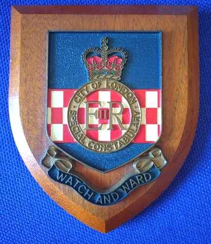 City of London Special Constabulary Heraldic Arms Plaque Shield | eBay