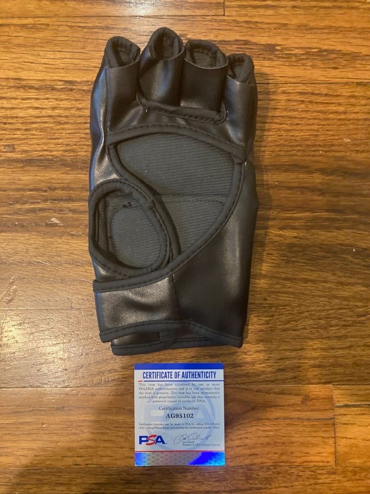 Dominick Reyes UFC Autographed Glove Beckett Authenticated | eBay