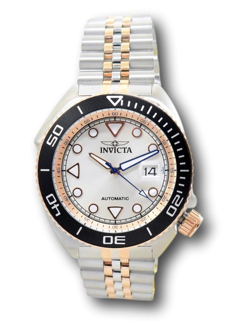 Invicta 30419 Pro Diver Men 47mm Silver Dial Automatic SS Bracelet ...