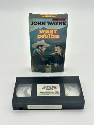 West of the Divide COLORIZED John Wayne 1934 VHS Classic Western Film ...