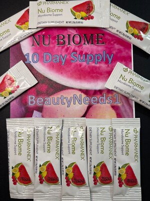 Nu Skin Pharmanex 10 DAY TRIAL PACK Nu Biome Microbiome Gut Health | eBay