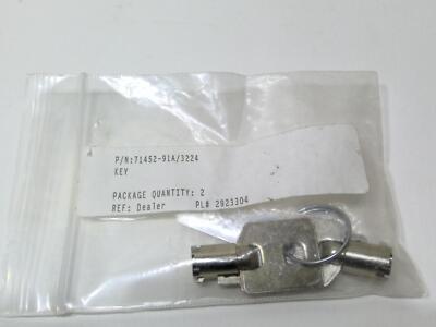 NOS Genuine HARLEY DAVIDSON BARREL KEY SET OEM CODE 3224 71452-91A | eBay