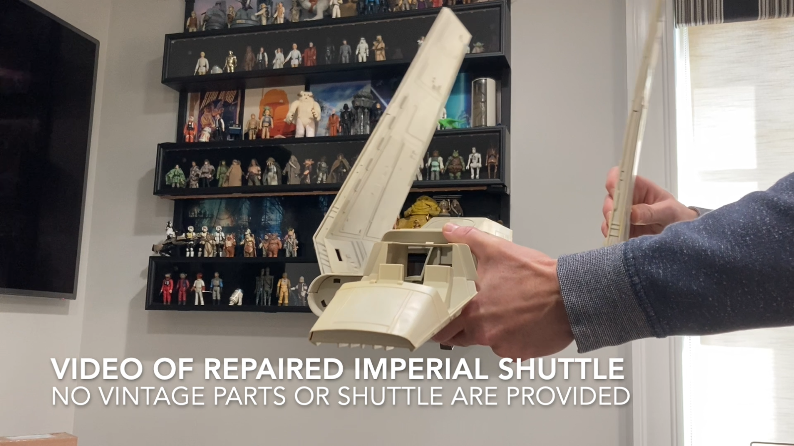 Vintage Star Wars Imperial Shuttle Wing Gear Repair Parts Reinforcement ...