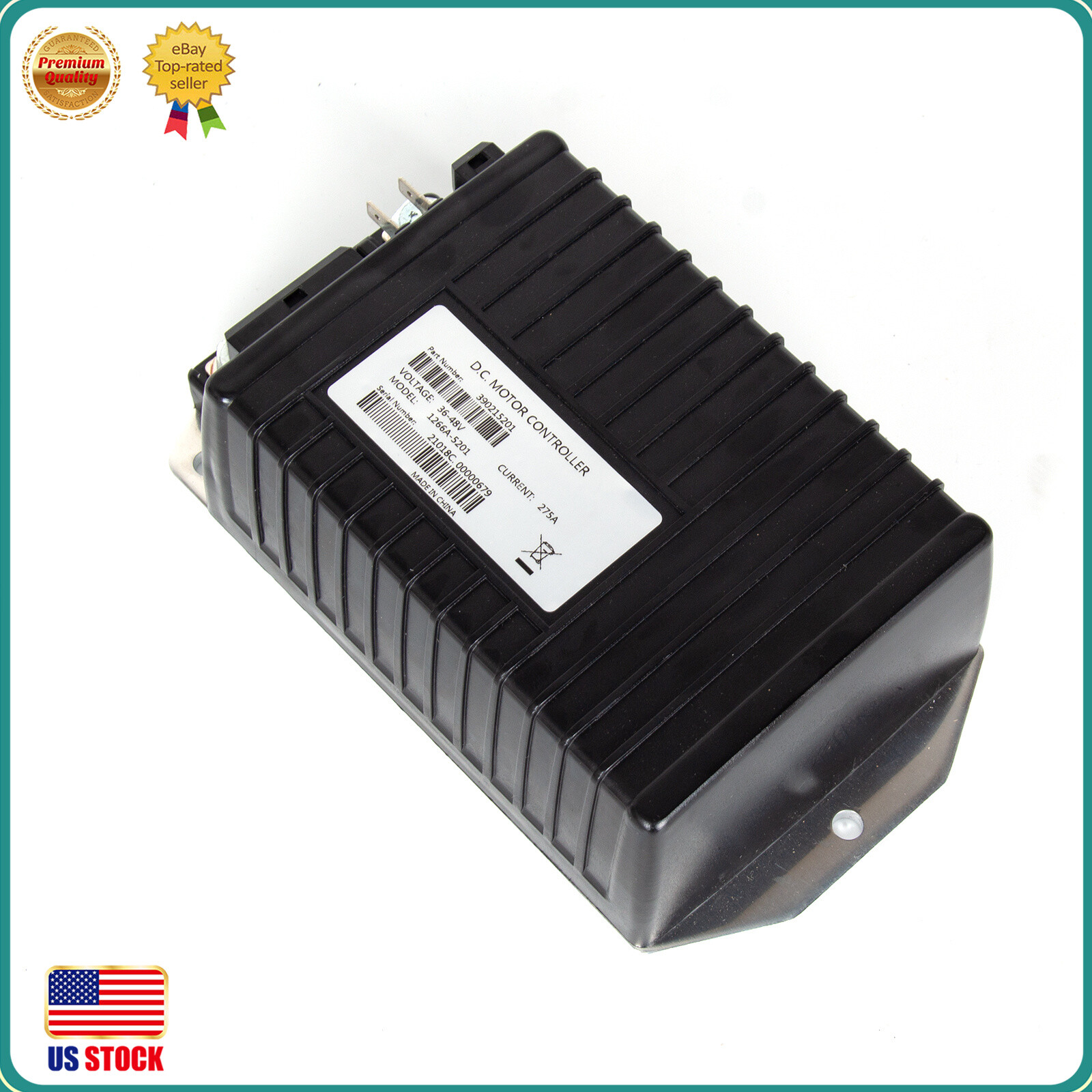 Curtis/Club Car Controller 2004-2009 1510A-5250,51 #101956503to 48v ...