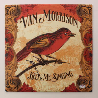 Van Morrison Signed Autograph Album Vinyl Record - Keep Me Singing Rare ...