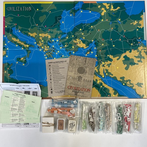 Civilization Board Game Avalon Hill 2nd Edition 1982 for sale online | eBay