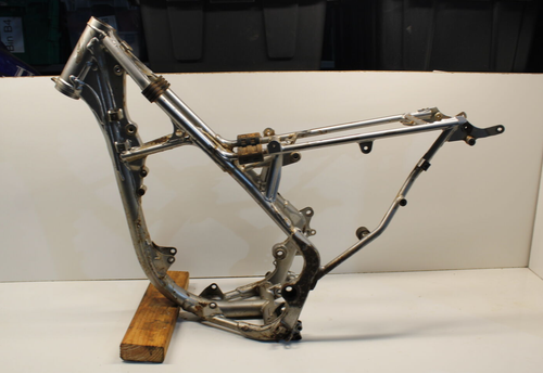 2009 Kawasaki KX 100 Frame Main Chassis Steel OEM Sub Frame Rear NO ...