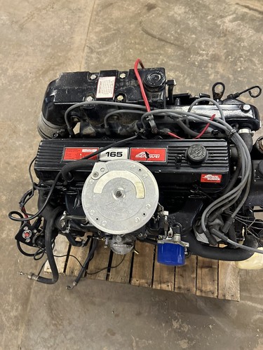 MerCruiser 3.7L 165 470 Engine Drop In Ready complete Motor 350hrs ...