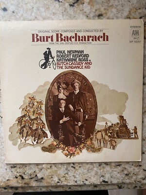 Butch Cassidy And The Sundance Kid Original Movie Soundtrack LP Burt ...