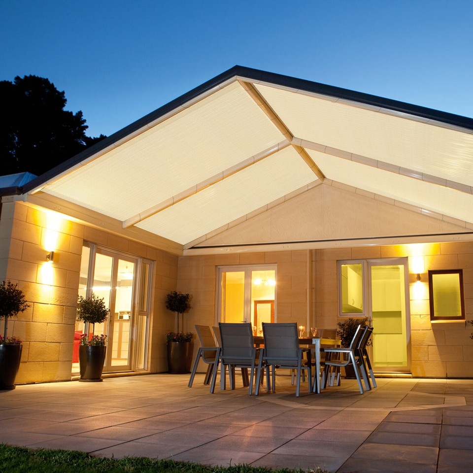 Beige 16-24ft Waterproof Sun Shade Sail Straight Edge Canopy Awning ...