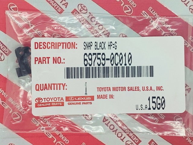 Toyota 697590C010 Genuine OEM Safety Catch Snap for sale online | eBay