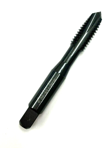 3/8-16 HYPRO-7 3FLUTE SPIRAL POINT PLUG TAP BLACK OXIDE OSG 2881001 ...