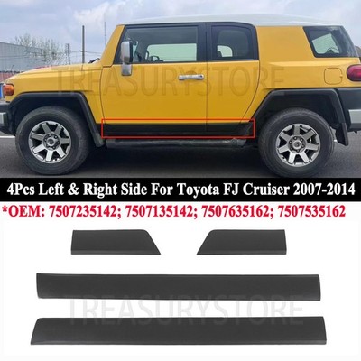 For Toyota FJ Cruiser 2007-2014 Left & Right Side Door Lower Molding ...