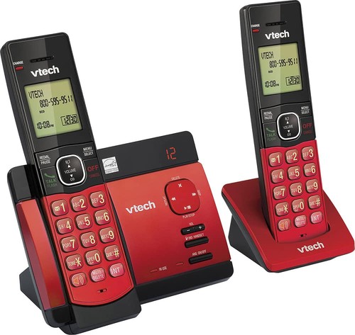 VTech - CS5129-26 DECT 6.0 Cordless Phone System with Digital Answering ...