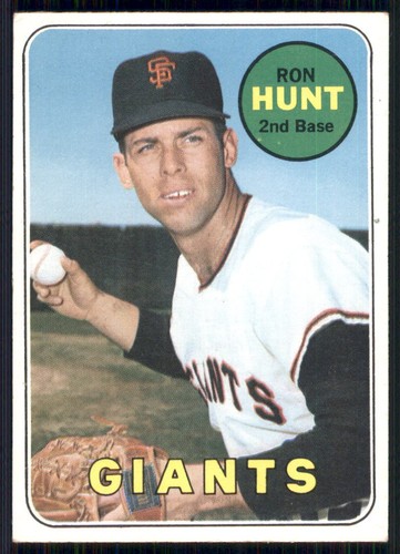 1969 Topps #664 Ron Hunt - High Number | eBay