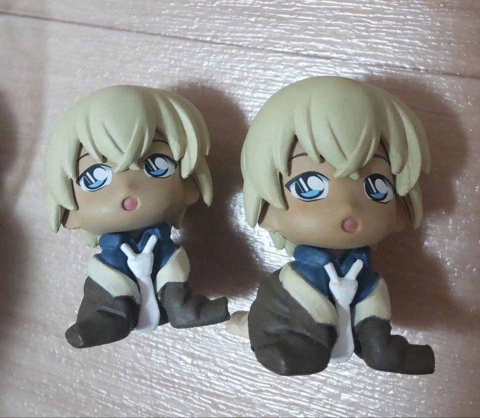 Detective Conan Tooru Amuro Chibi Figure 3-Piece Set Near Mint ...