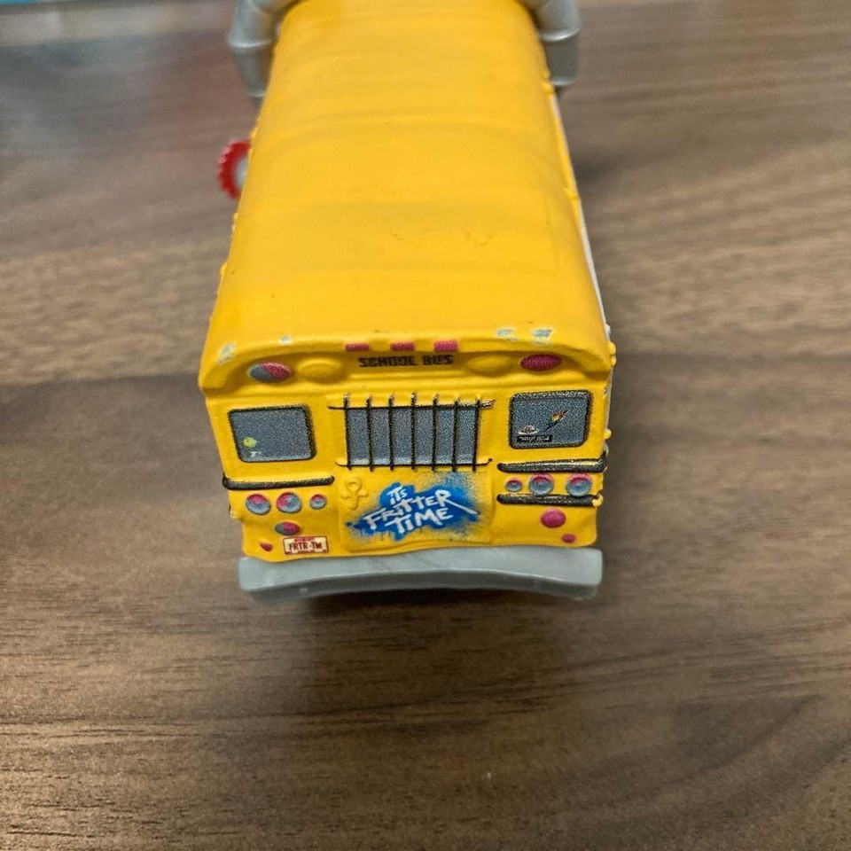 Mattel Miss Fritter Super Chase School Bus Crazy 8 Cars Disney | eBay
