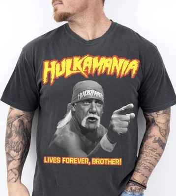 RIP Hulk Hogan Hulkamania Lives Forever Brother 1953–2025 black shirt ...