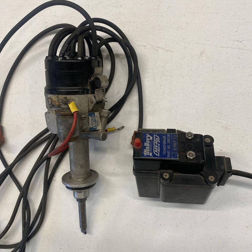 Mopar 413 426 Hemi 440 Mallory Rev Pol Dual Point distributor and ...