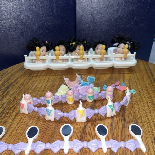 Vintage 1990s Tyco Quints Doll Set Lot Baby Babies bath time for 5 | eBay