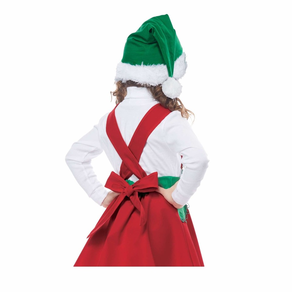 Elf In Charge Santa Helper Christmas Holiday Dress Up Toddler Girls ...