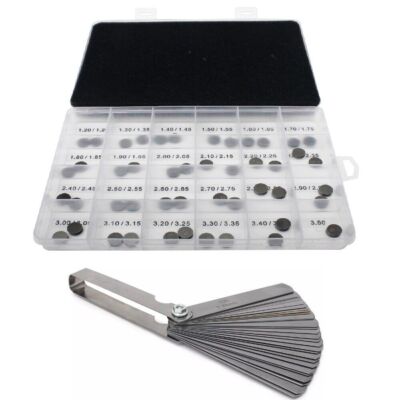 47PC Valve Shims 9.48mm Feeler Gauge for Kawasaki KX450F VN900 Ninja ...