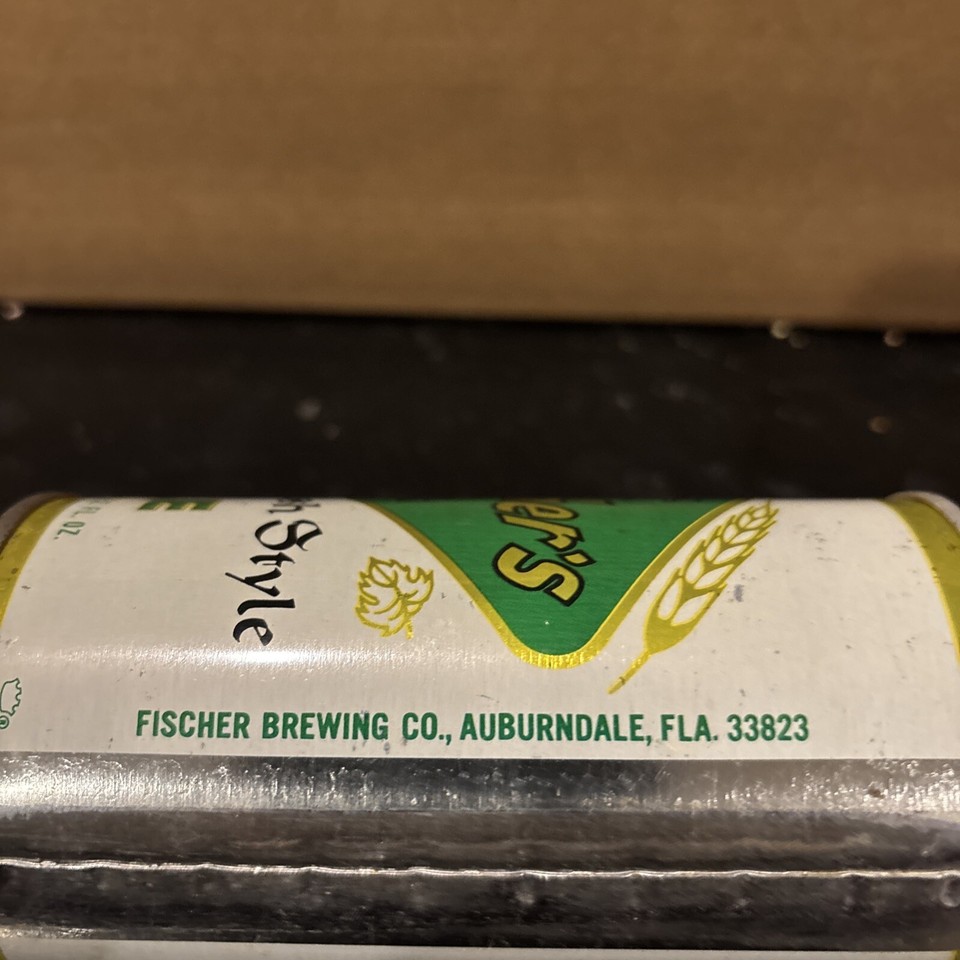 FISCHER'S OLD ENGLISH STYLE ALE STRAIGHT STEEL PULL TAB BEER CAN #64-23 ...