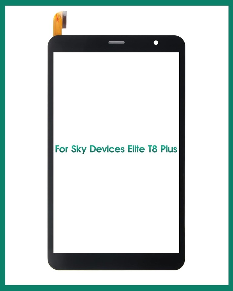 For Sky Devices Elite T8 Plus Touch Screen Panel Digitizer Glass ...
