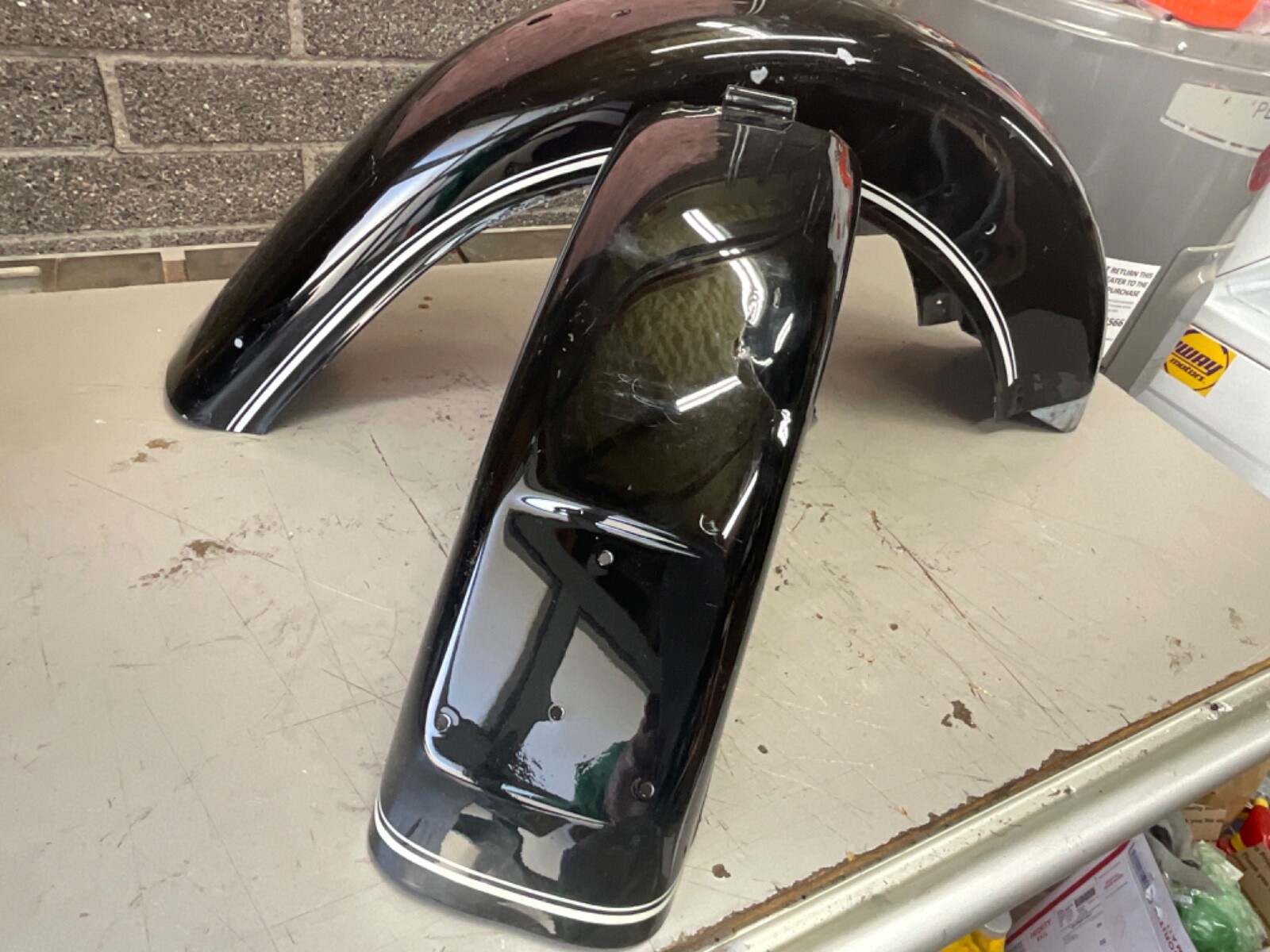 BMW R50 R60 /2 R69S Black Rear Fender | eBay