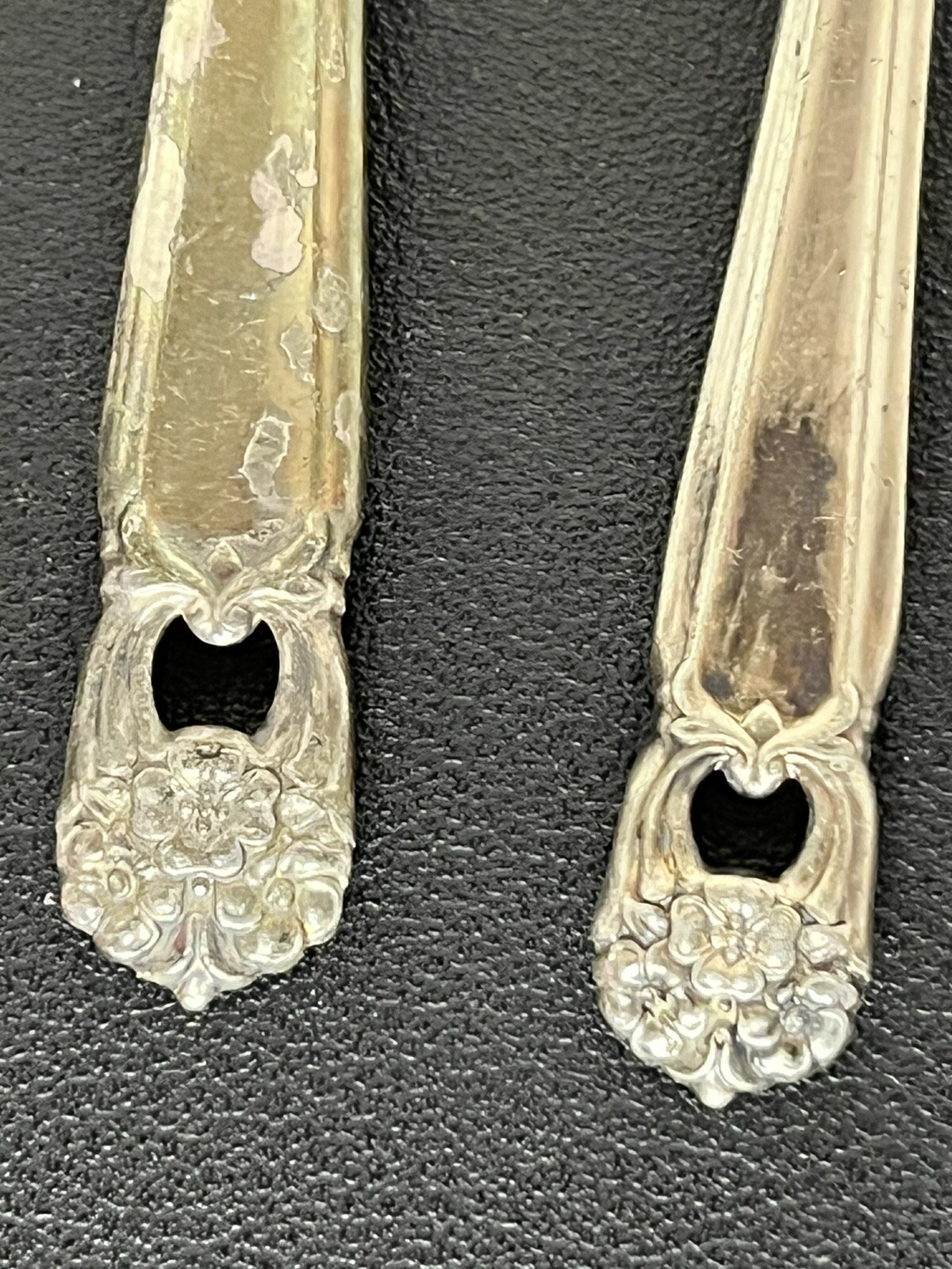 VGT 1847 Rodgers Bros IS Eternally Yours Set 4 Fork Spoon Babe Spoon ...