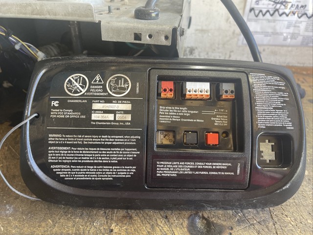 41A5507-3 Chamberlain Red And Black Buttons 5/2004 for sale online | eBay