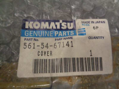 5615467141 Komatsu Part number 561-54-67141 Cover | eBay