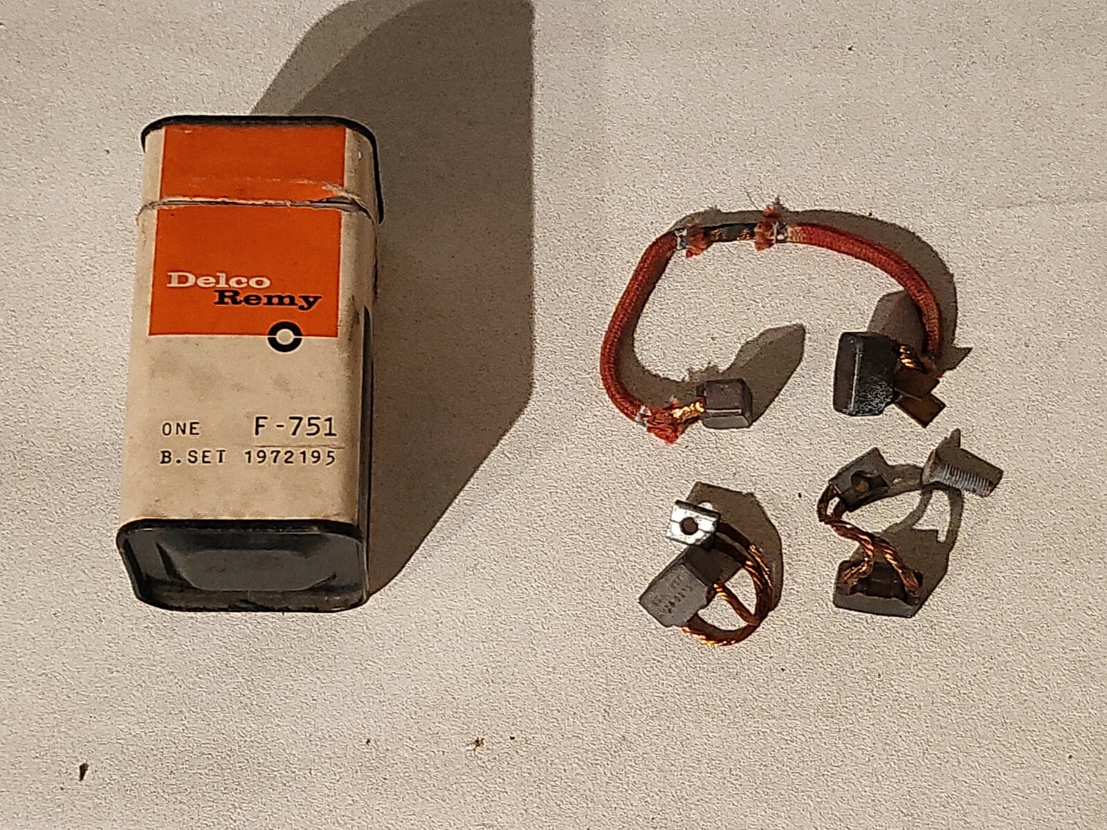 Delco Remy Ignition Starter Brush Set Part # F-751 | eBay