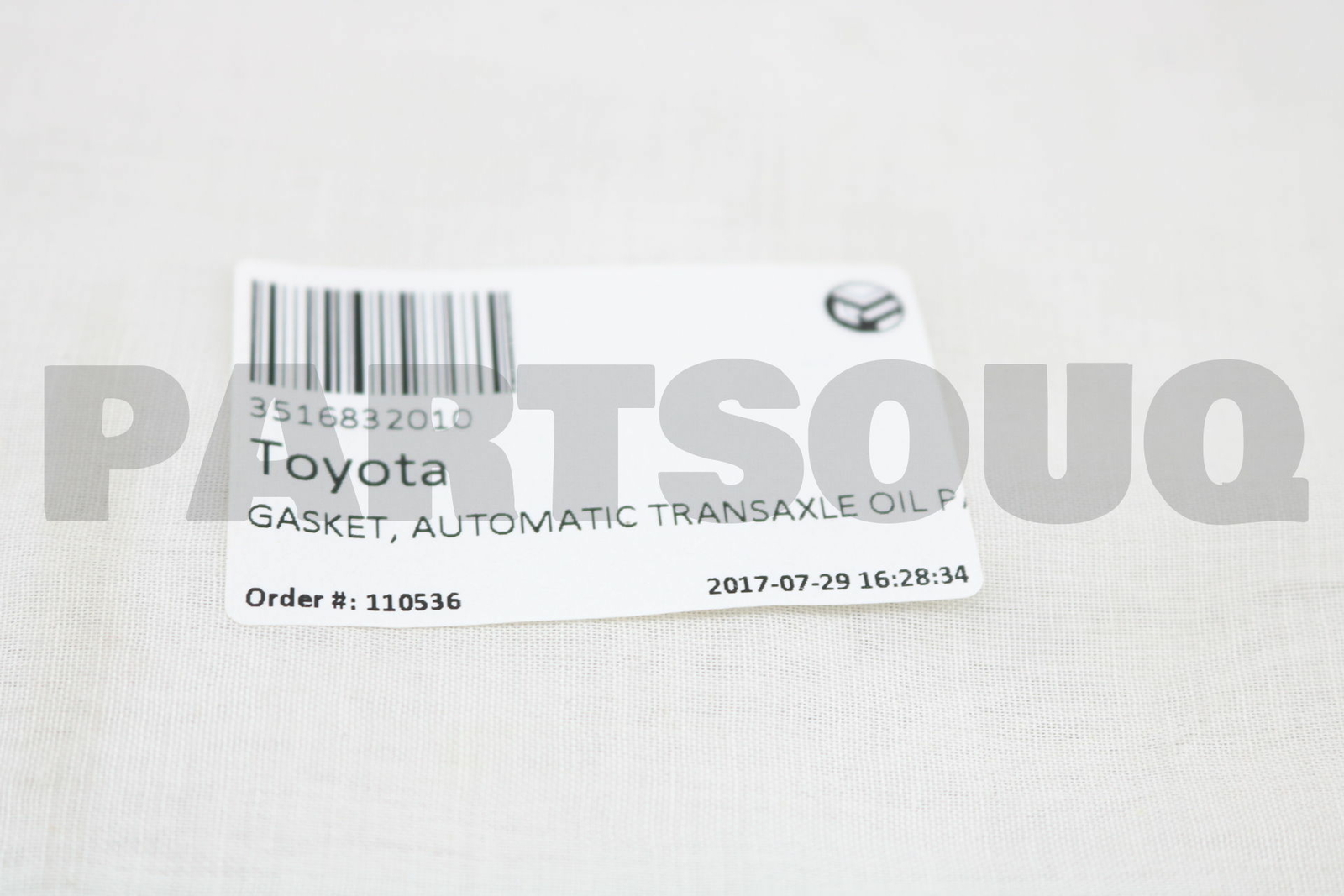 3516832010 Genuine Toyota GASKET, AUTOMATIC TRANSAXLE OIL PAN 35168 ...
