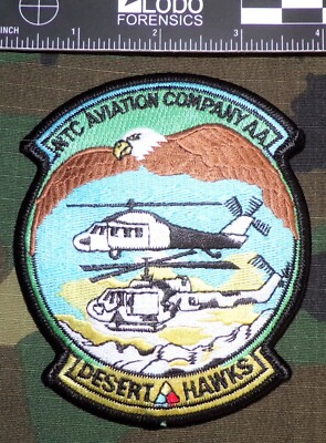 US Army National Training Center NTC Aviation Company Desert Hawks ...