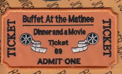 USAF Air Force 69th Fighter Squadron FS TICKET 4.75" patch | eBay