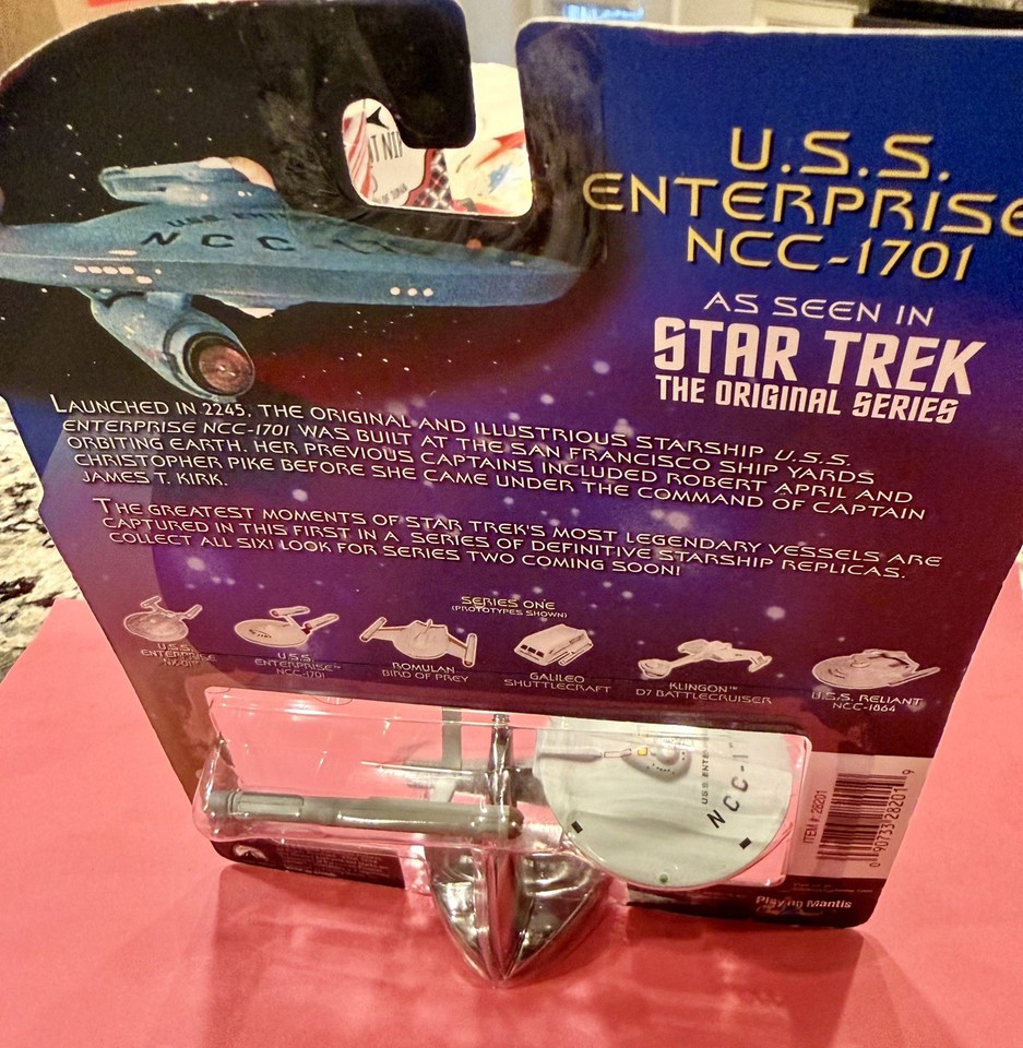 Johnny Lightning Legends Of Star Trek U.S.S Enterprise NC-1701 TOS ...