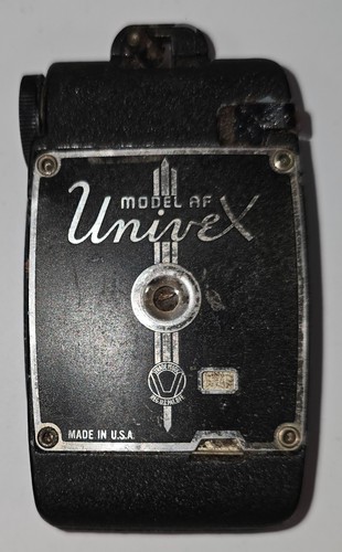 Univex Model AF Vintage Camera Made in USA – For Repair Parts Display ...