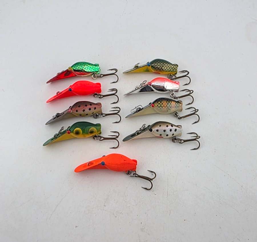 (9) Vintage Luhr-Jensen Hot Shot 60 Crankbait Fishing Lures Lot of 9 | eBay