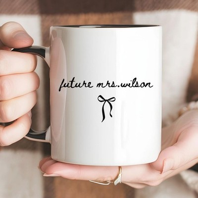 Future Mrs Mug – Engaged Mug, Bride to Be Gift, Custom Coffee Mug, | eBay