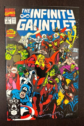 INFINITY GAUNTLET #3 (Marvel Comics 1991) -- VF/NM | eBay