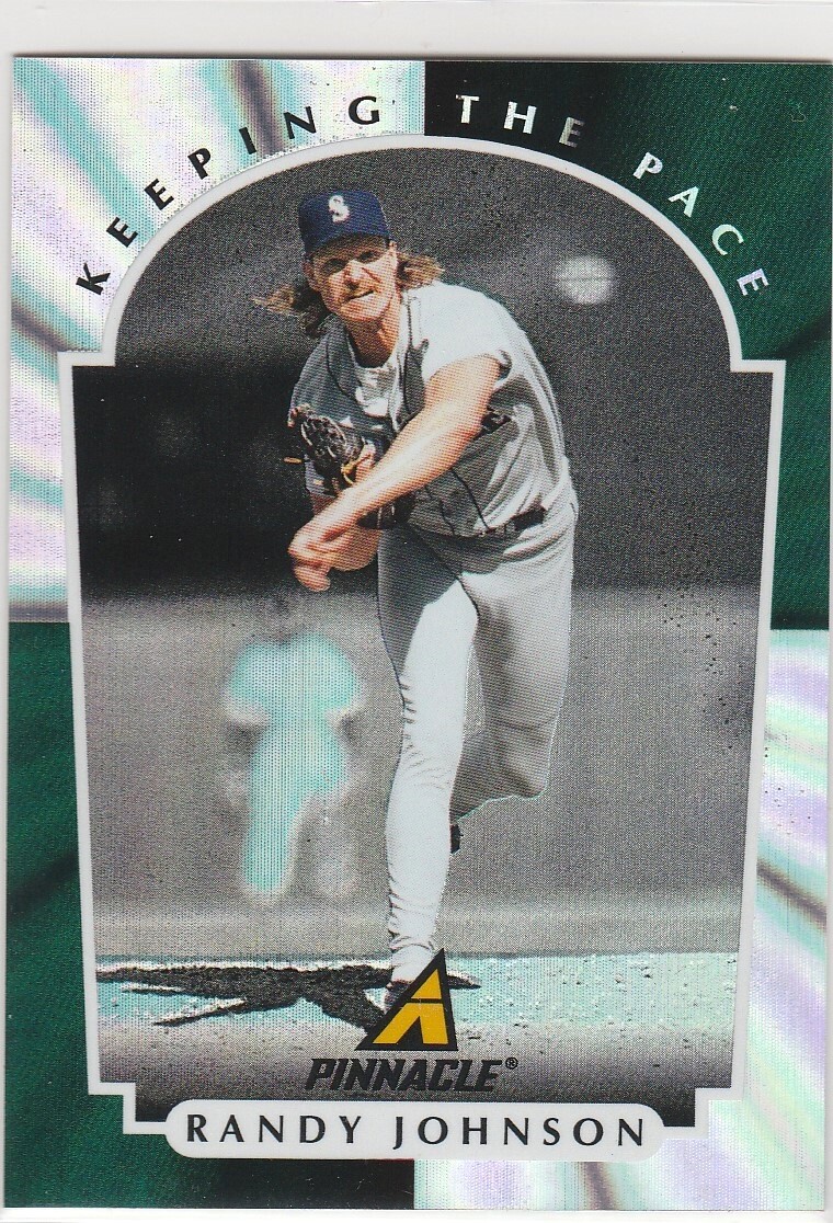 1997 New Pinnacle Keeping the Pace #17 Randy Johnson 048-F | eBay