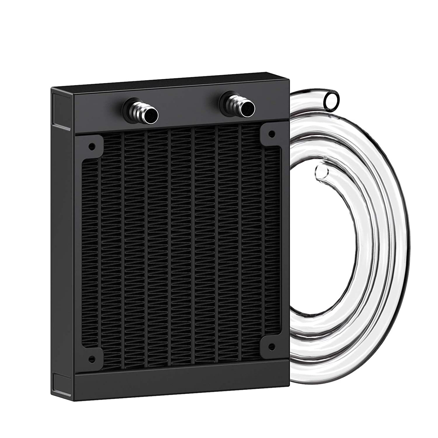 Clyxgs Water Cooling Radiator, 8 Pipe Aluminum Heat Exchanger Radiator ...