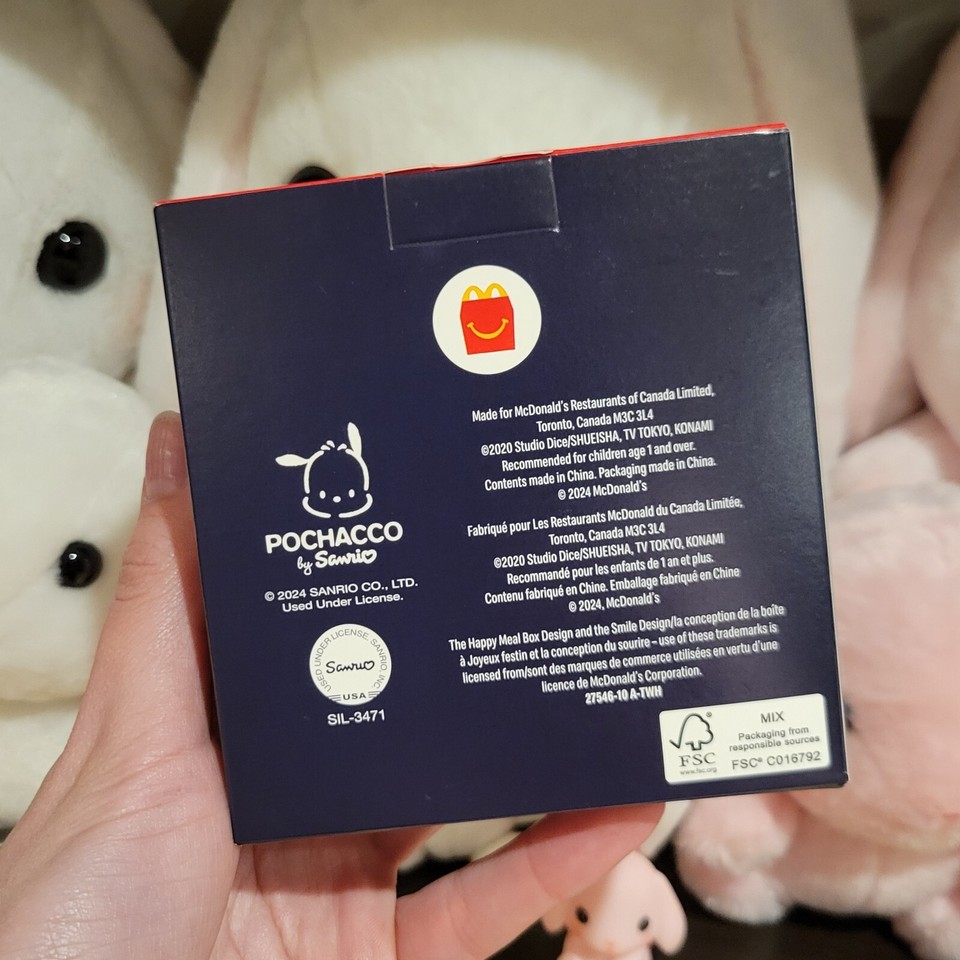 Mcdonalds Yugioh Hello Kitty Pochacco Time Wizard Plush Happy Meal Toy ...