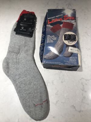 Nordic Gear Lectra Sox Battery Heated Socks Size Medium NOS Original ...