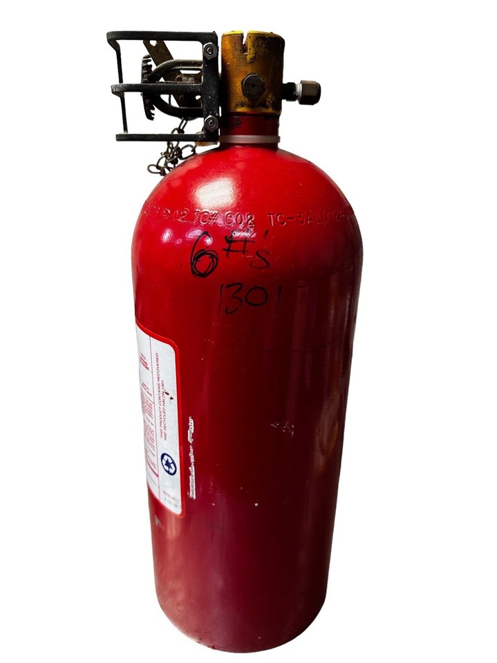 Sea Fire Halon 1301 Model FH Fire System Cylinder *EMPTY* See Description. | eBay