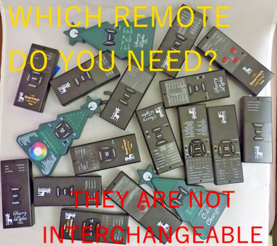 *INFO ONLY* Santa's Best Christmas Tree Remote Control or Receiver ...