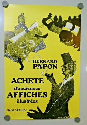 Poster Bernard Papon achete des Affiches Motiv Toulouse Lautrec, ca ...